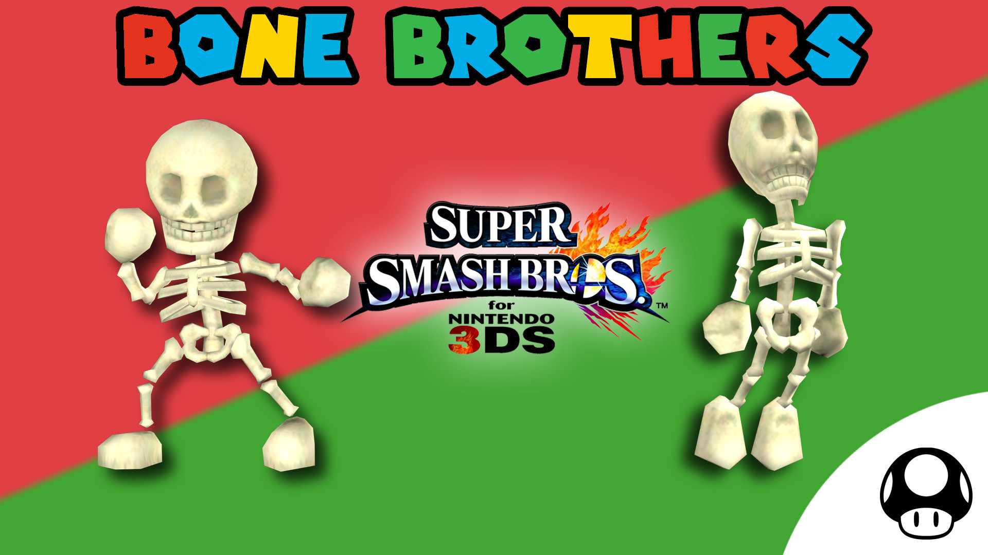 The Bone Brothers V2 Mod for Super Smash Bros. (3DS) | SSB3DS Mods