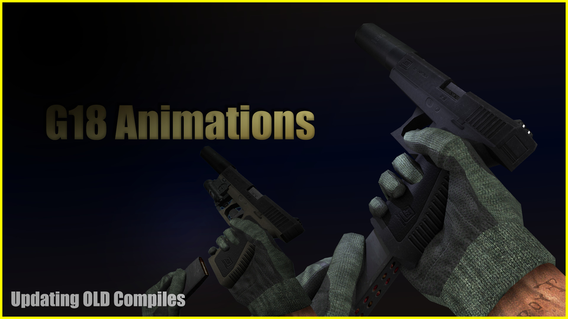 G18 Tactical Animations [Counter-Strike 1.6] [Mods]
