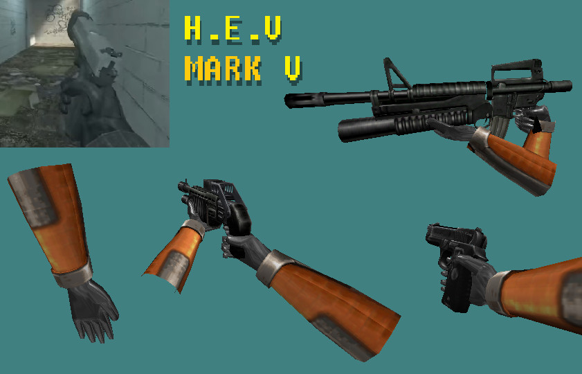 HEV Mark V Mod for Half-Life | HL Mods