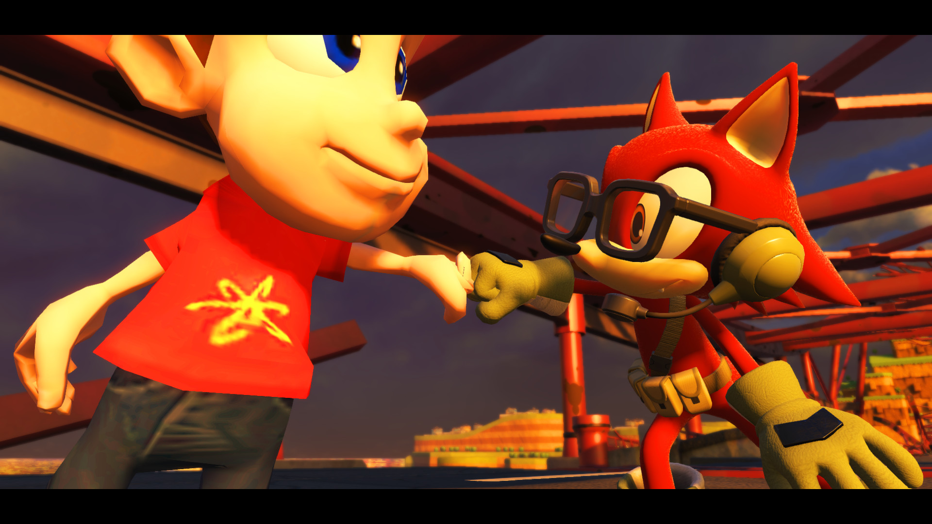 Jimmy Neutron over Sonic Mod for Sonic Forces | SFCS Mods