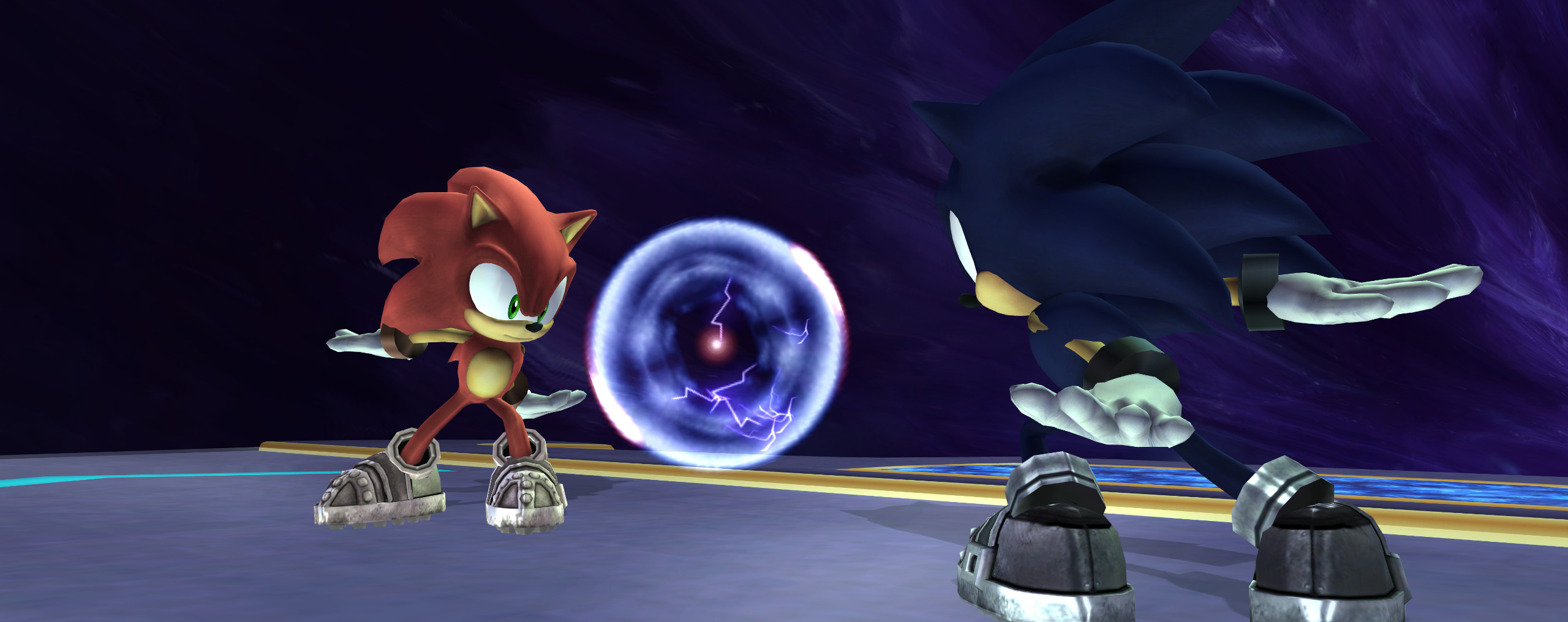 Stomping Shoes Sonic [Super Smash Bros. Brawl] [Mods]