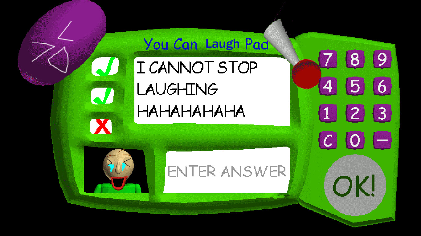 Baldi Cant Stop Laughing Mod for Baldi's Basics | Baldi Mods