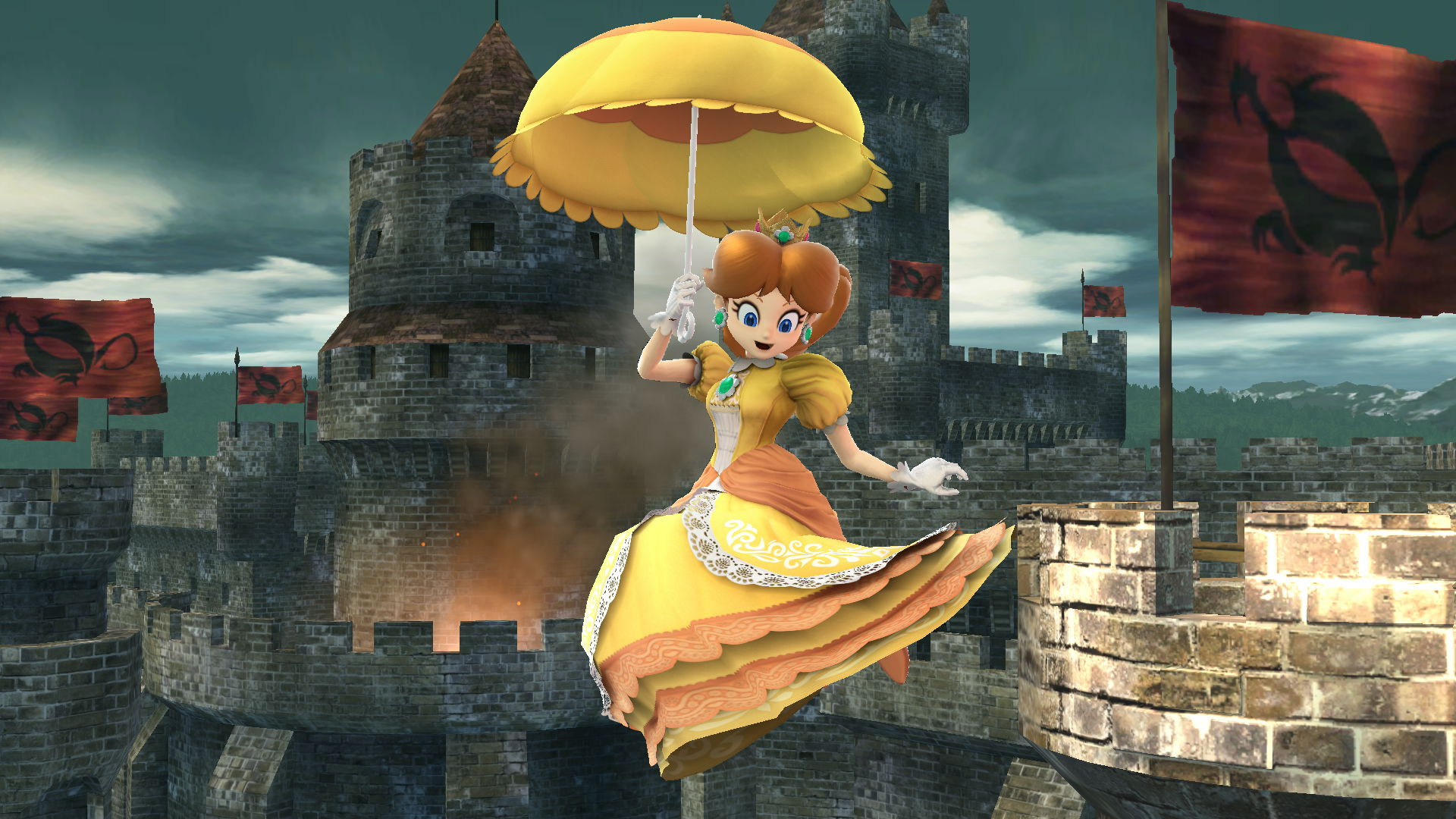 SSBU: Daisy Mod for Super Smash Bros. (Wii U) | SSB4U Mods