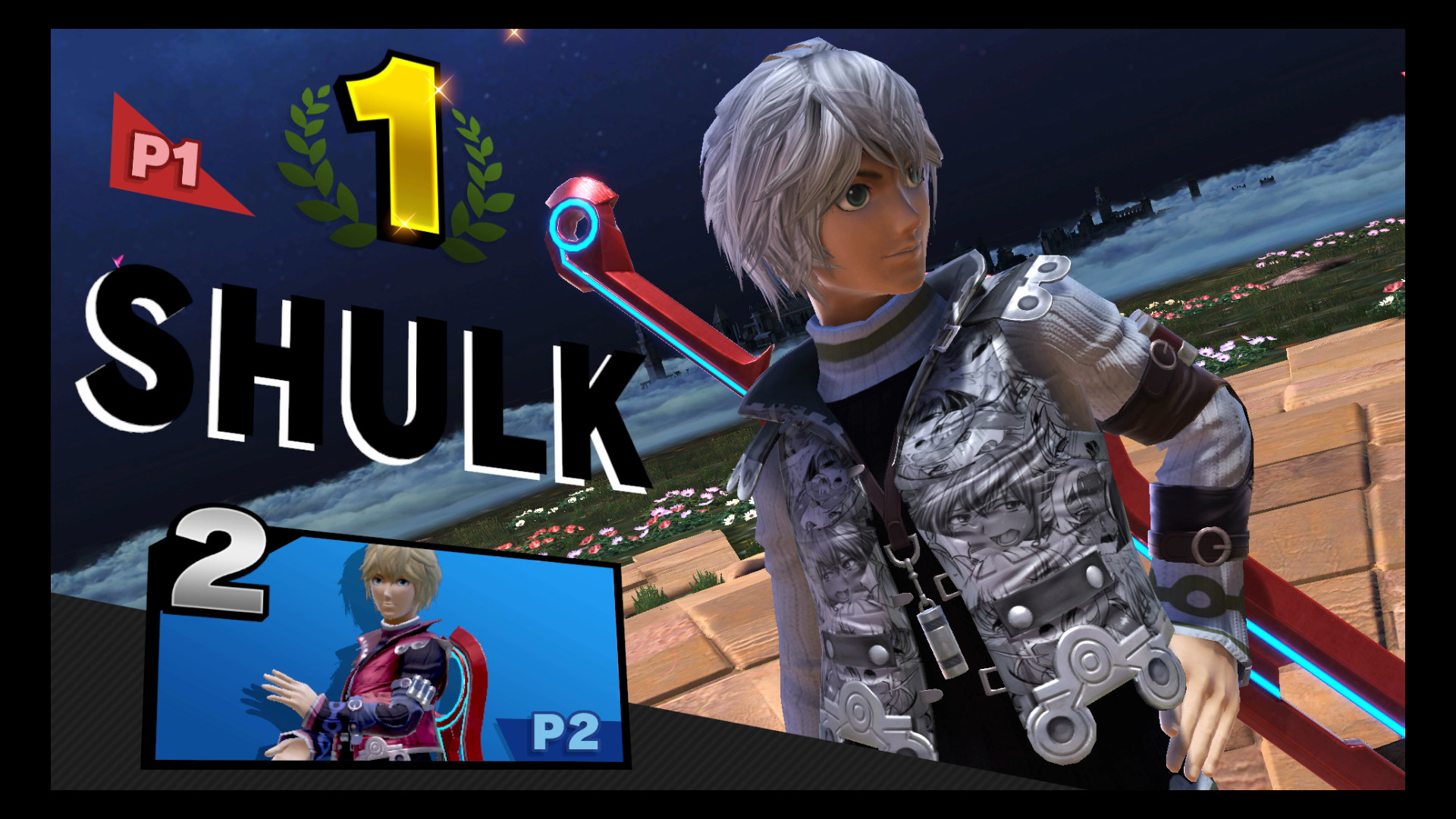 [NSFW] Ahegao Shulk [Super Smash Bros. Ultimate] [Mods]
