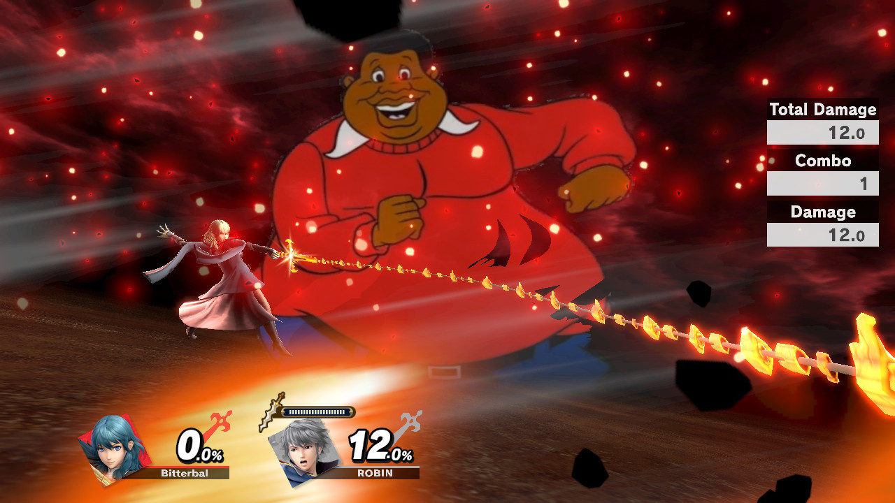 Fat Albert over Byleth's final smash Mod for Super Smash Bros. Ultimate ...