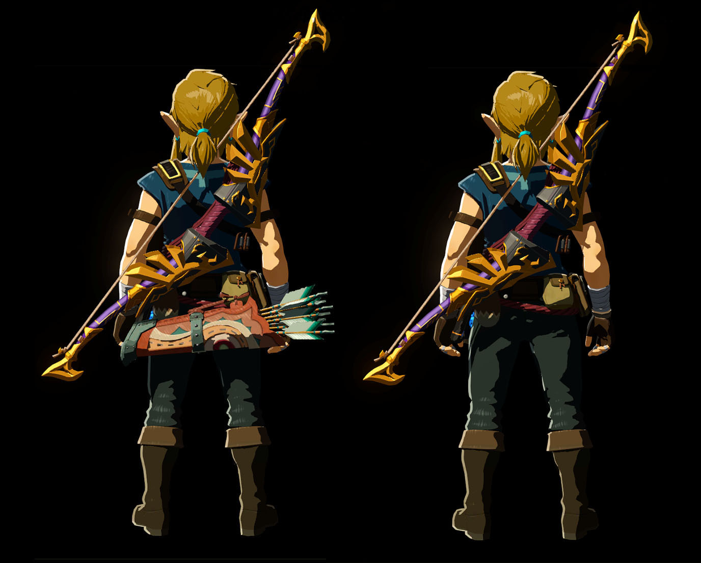 Invisible Quiver! Mod for The Legend of Zelda: Breath of the Wild (WiiU ...