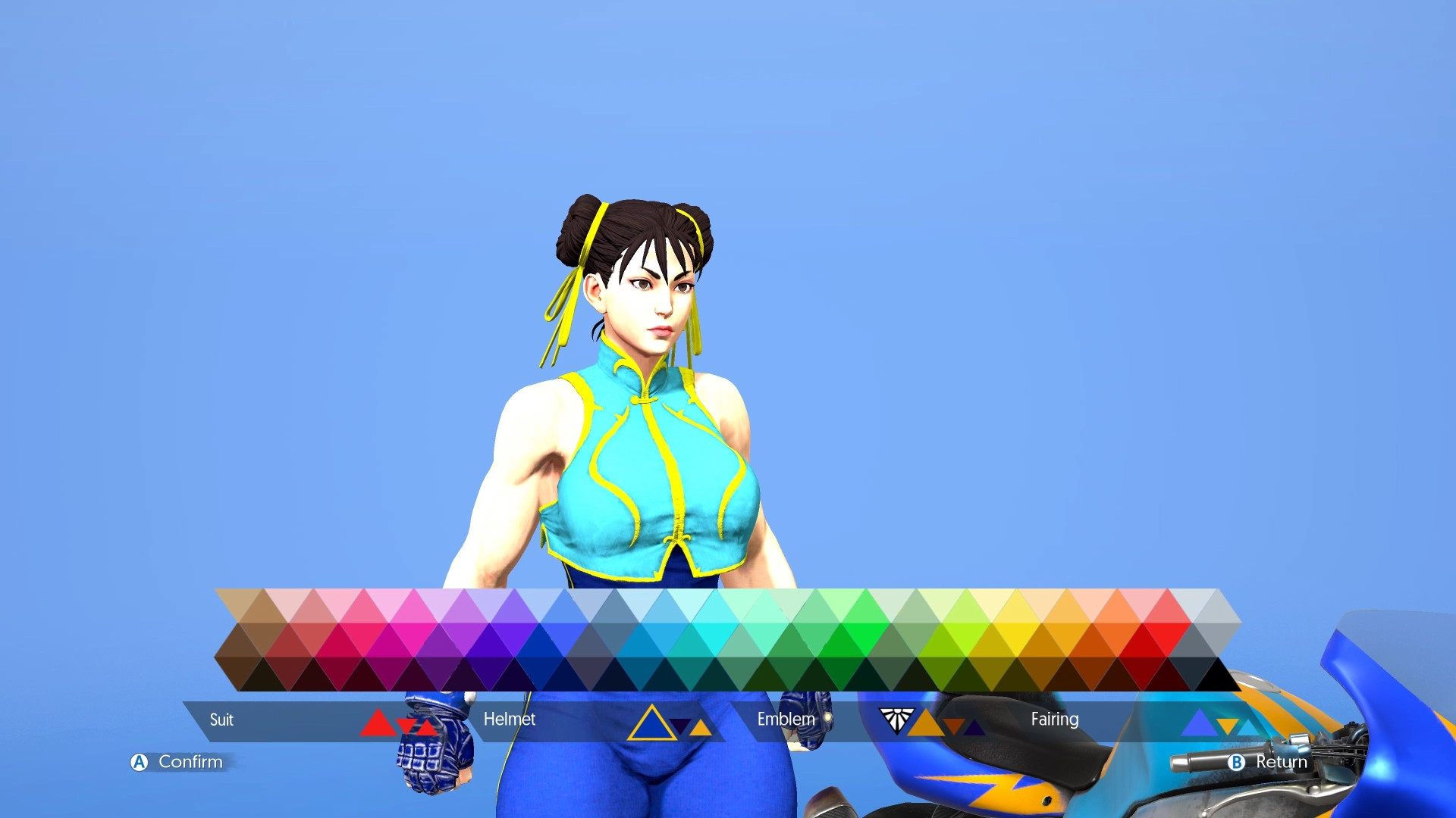 MR4 Chun Li Nostalgia Costume Mod [Moto Racer 4] [Mods]