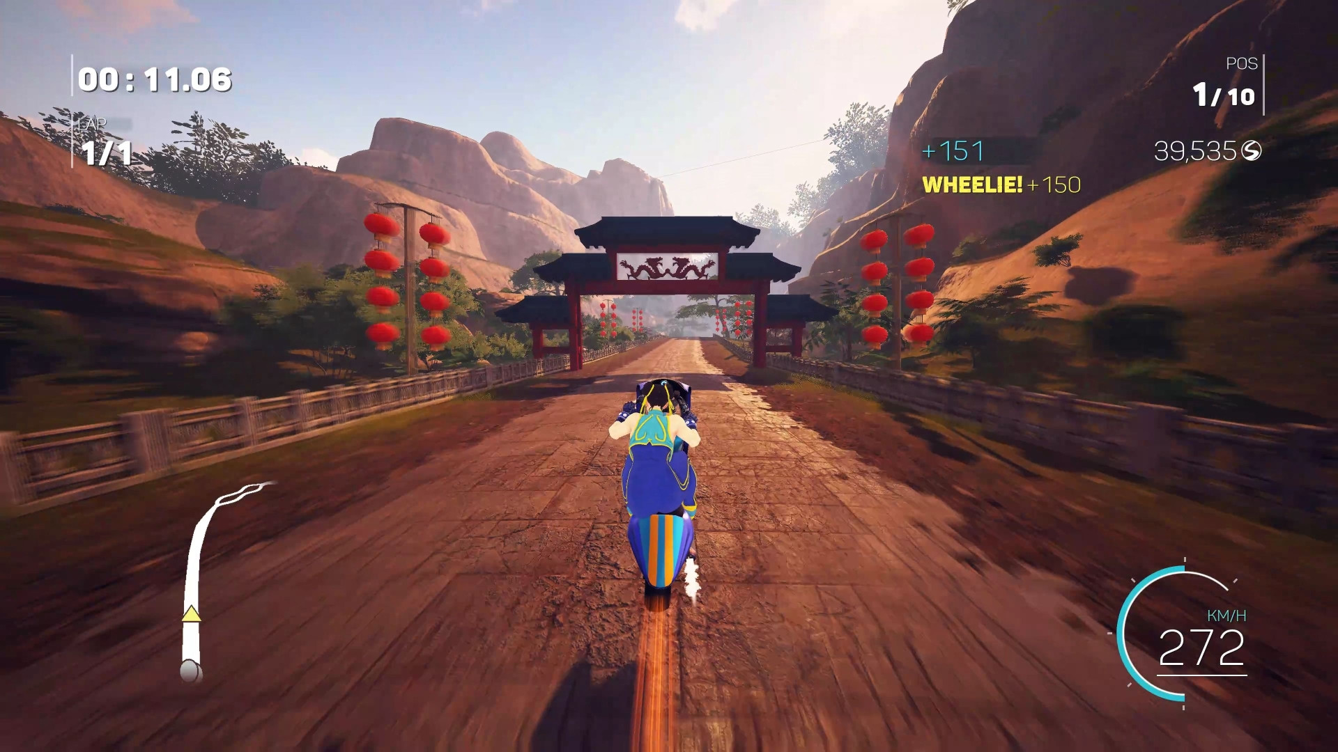 MR4 Chun Li Nostalgia Costume Mod Mod for Moto Racer 4 | MotoRacer4 Mods