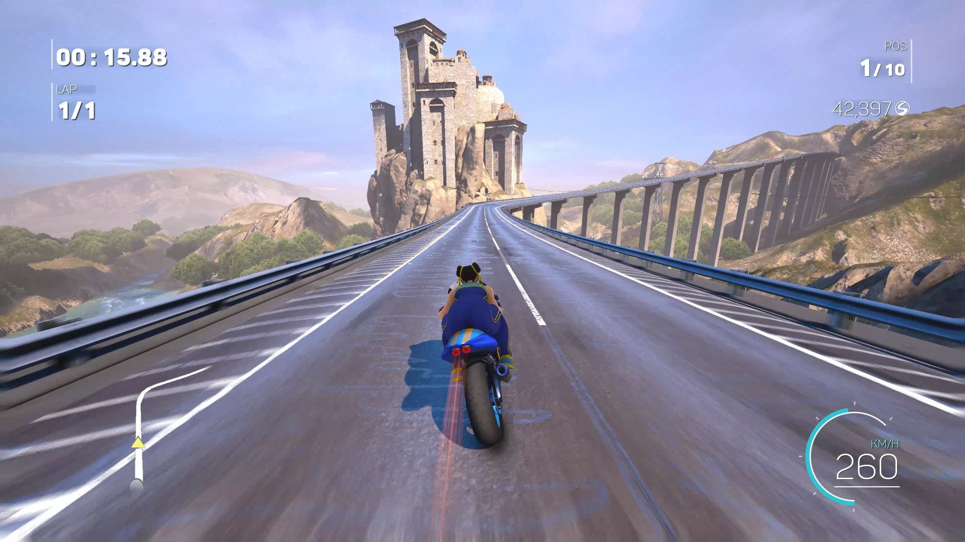 MR4 Chun Li Nostalgia Costume Mod Mod for Moto Racer 4 | MotoRacer4 Mods