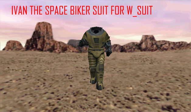 Ivan The Space Biker Suit Mod for Half-Life | HL Mods