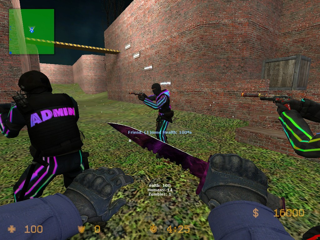 [Neon changing color] Admin Skins CT-T Mod for Counter-Strike: Source ...