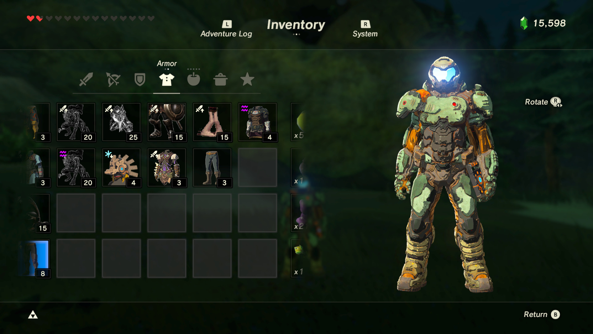 Doom Armor [Beta] Mod for The Legend of Zelda: Breath of the Wild (WiiU ...