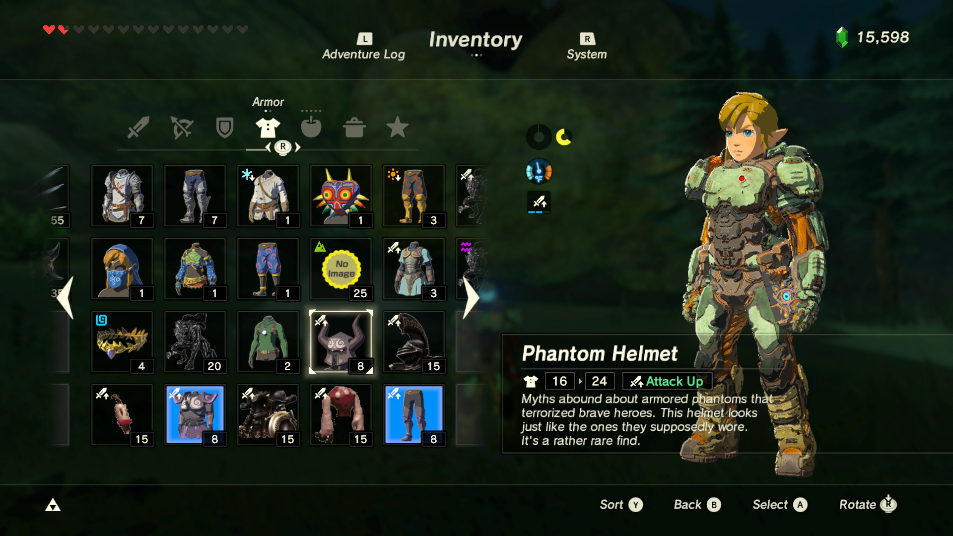 Doom Armor [Beta] Mod for The Legend of Zelda: Breath of the Wild (WiiU ...