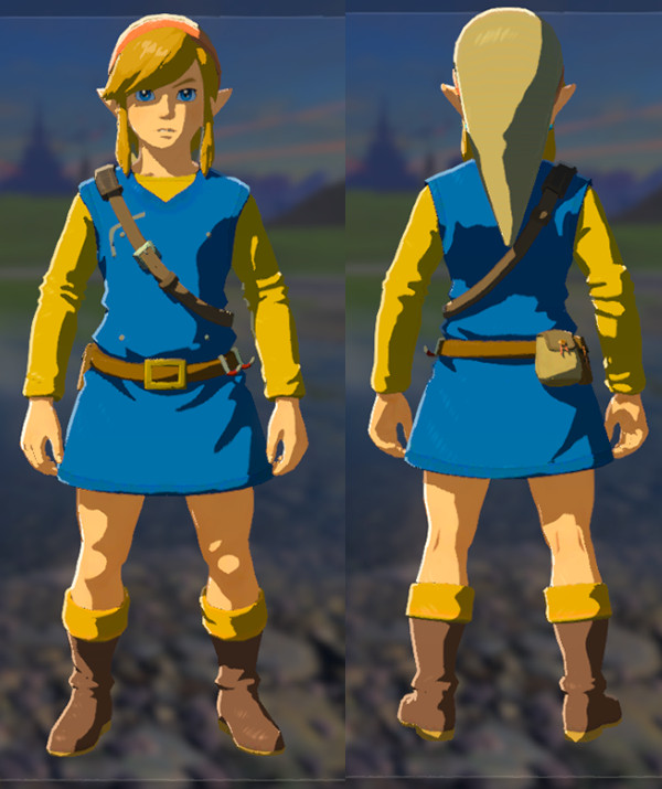 ALTTP Blue & Red Tunic Mod for The Legend of Zelda: Breath of the Wild ...