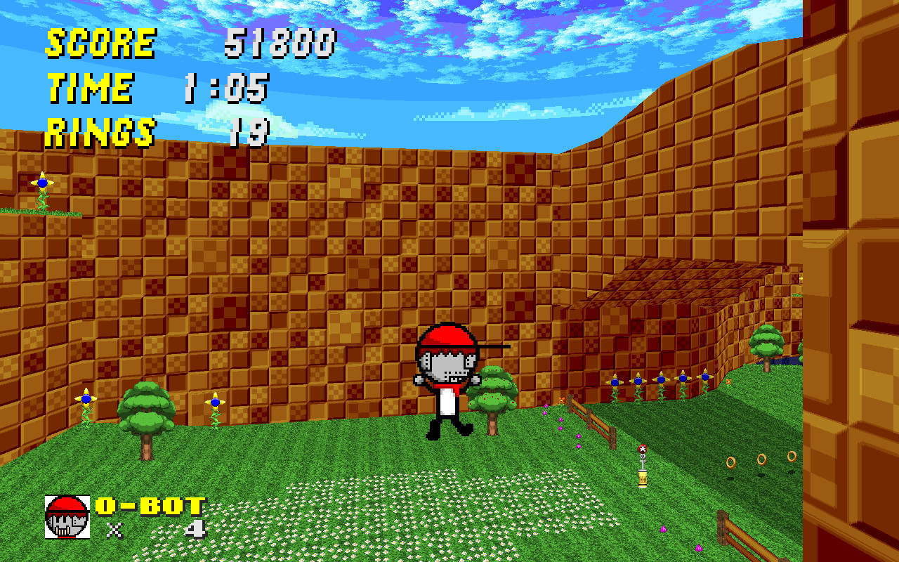 O-Bot For SRB2 2.2 Mod for Sonic Robo Blast 2 | SRB2 Mods