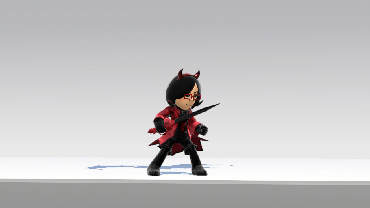 True Vampire~ Mii Sword Fighter [Super Smash Bros. Ultimate] [Mods]