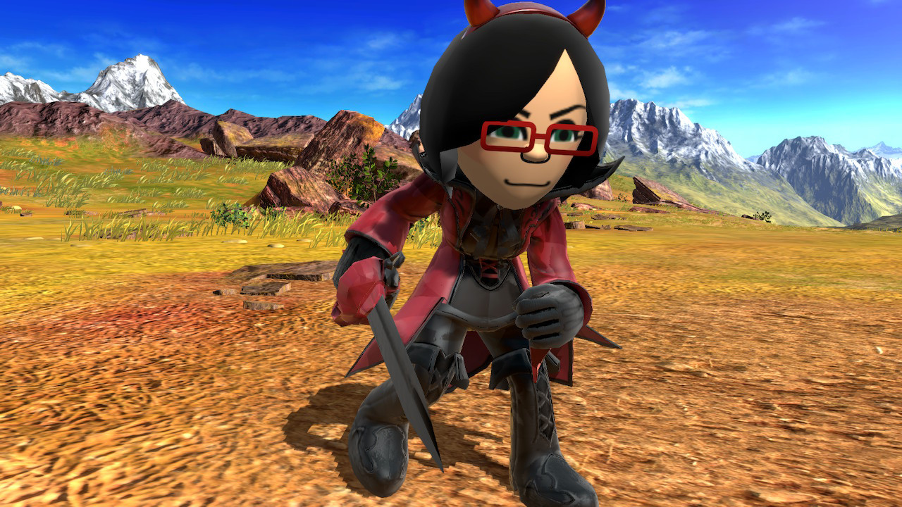 True Vampire~ Mii Sword Fighter [Super Smash Bros. Ultimate] [Mods]