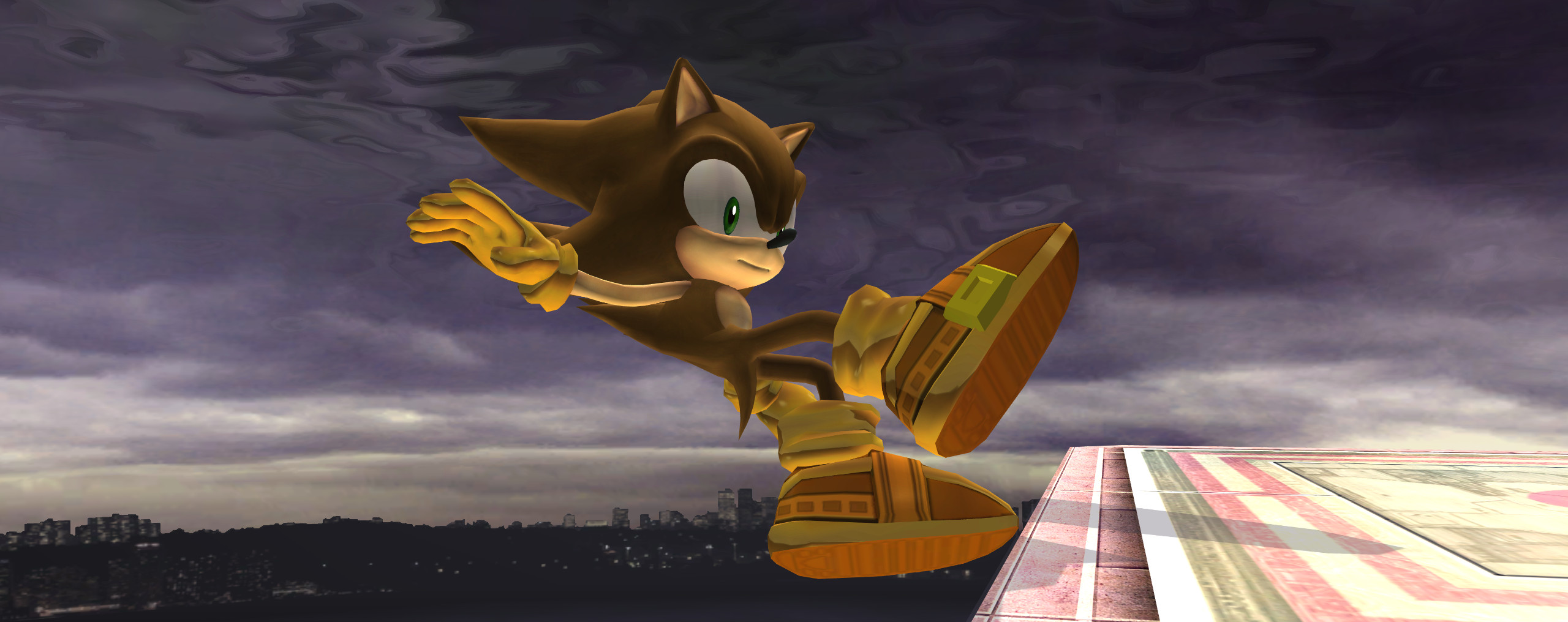Light Speed Shoes Sonic [Super Smash Bros. Brawl] [Mods]