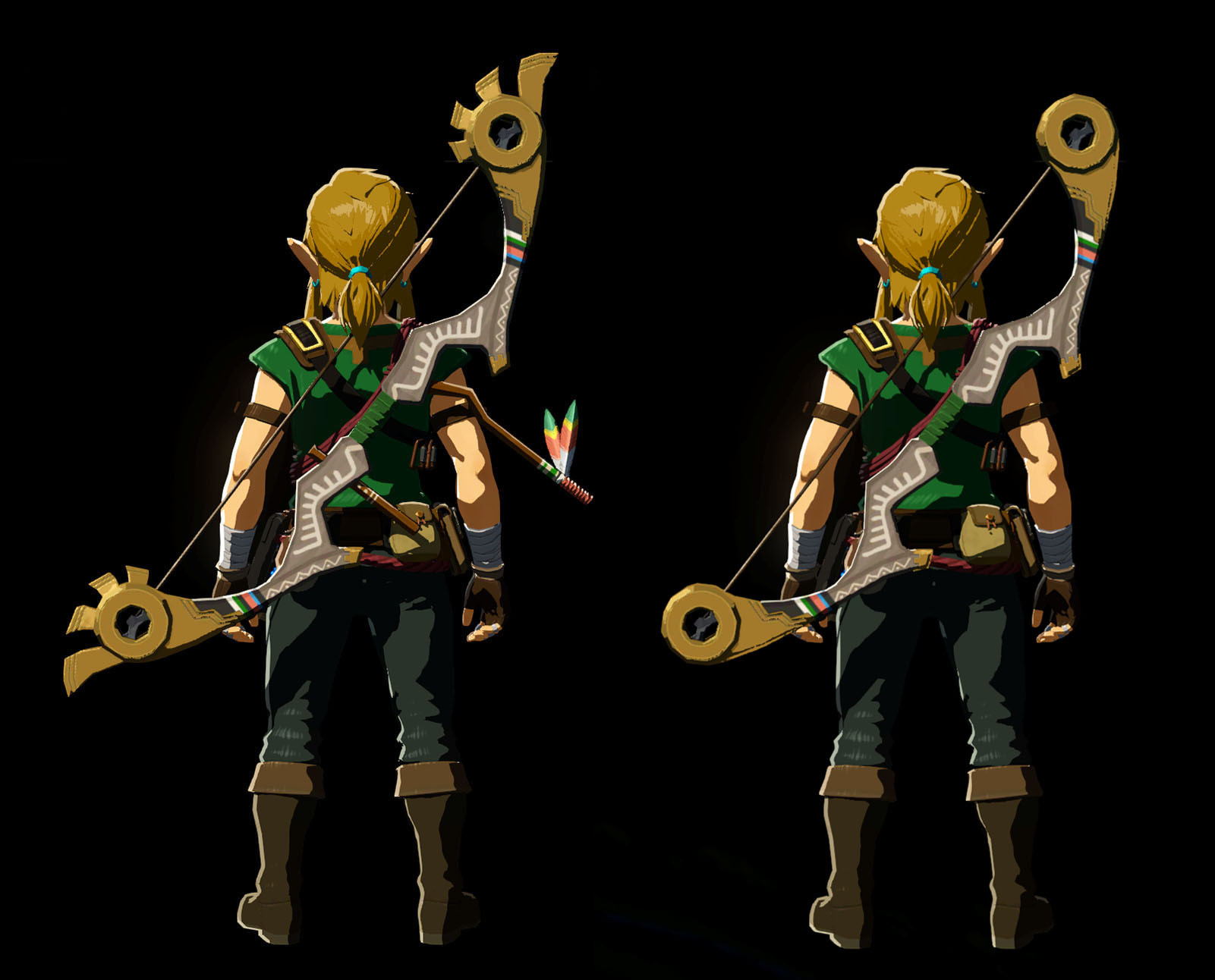 Streamlined Bows Mod for The Legend of Zelda: Breath of the Wild (WiiU ...