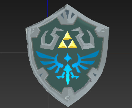 Goddess Hylian Shield Updated Mod for The Legend of Zelda: Breath of ...