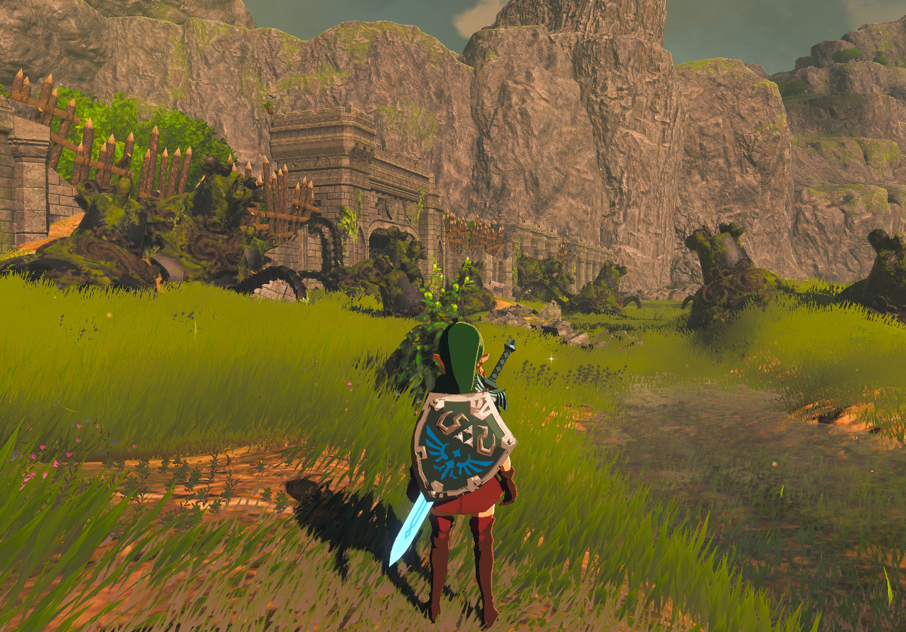 Goddess Hylian Shield Updated Mod for The Legend of Zelda: Breath of ...