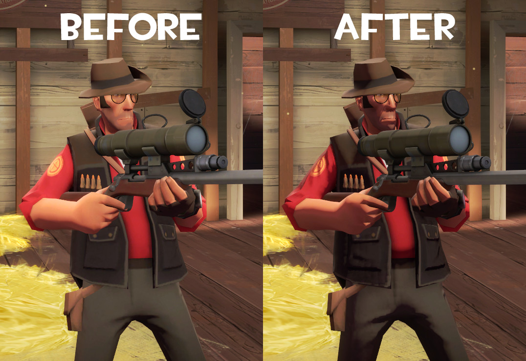Beta Player Lighting Mod for Team Fortress 2 | TF2 Mods