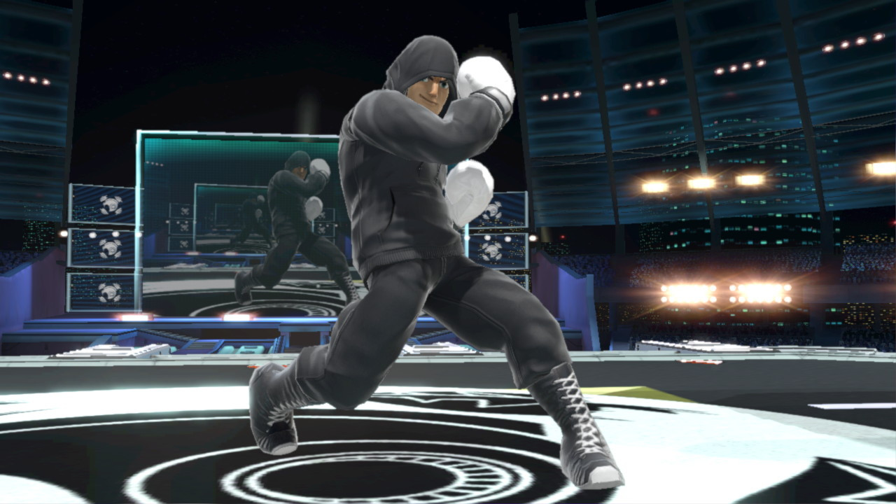 Black & White Hooded Little Mac Mod for Super Smash Bros. Ultimate ...
