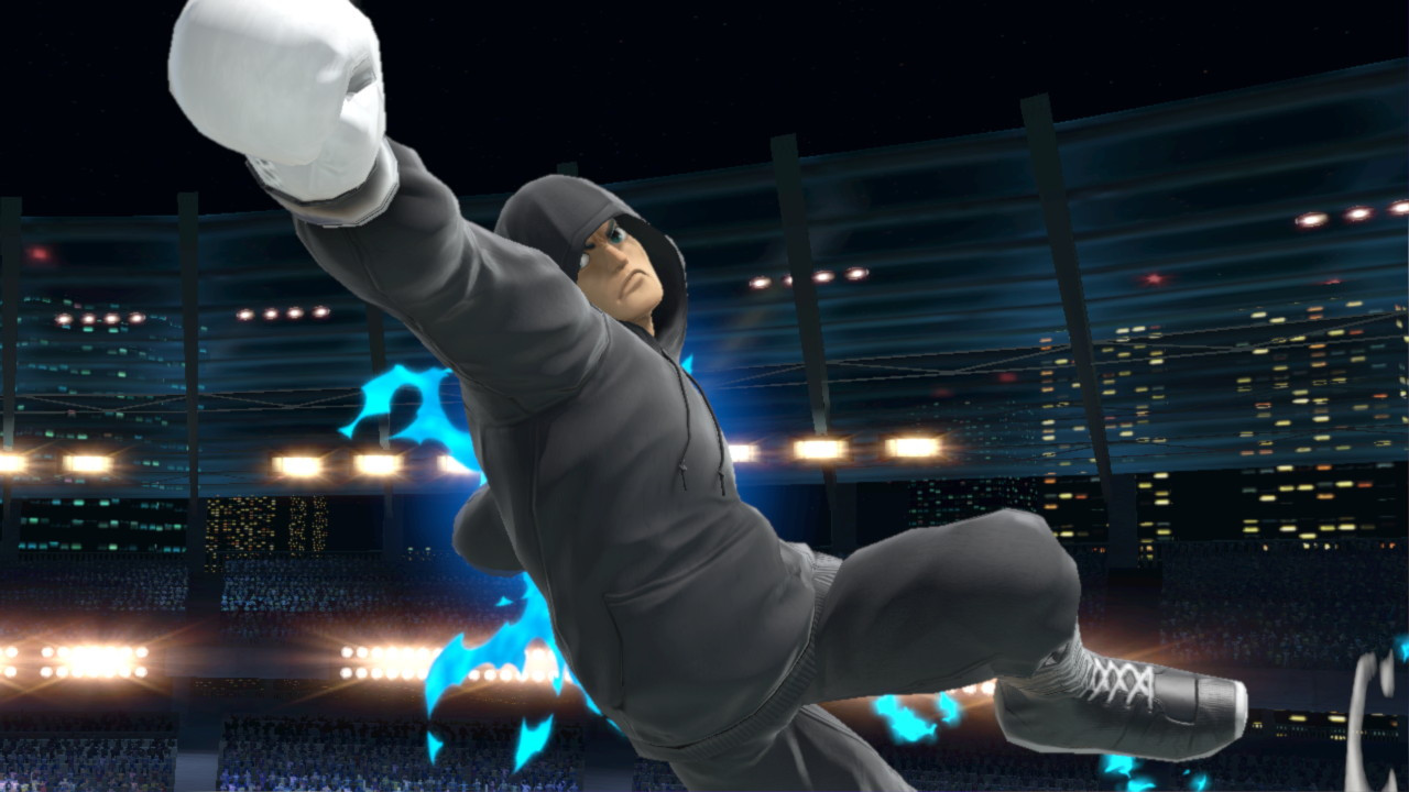 Black & White Hooded Little Mac Mod for Super Smash Bros. Ultimate ...