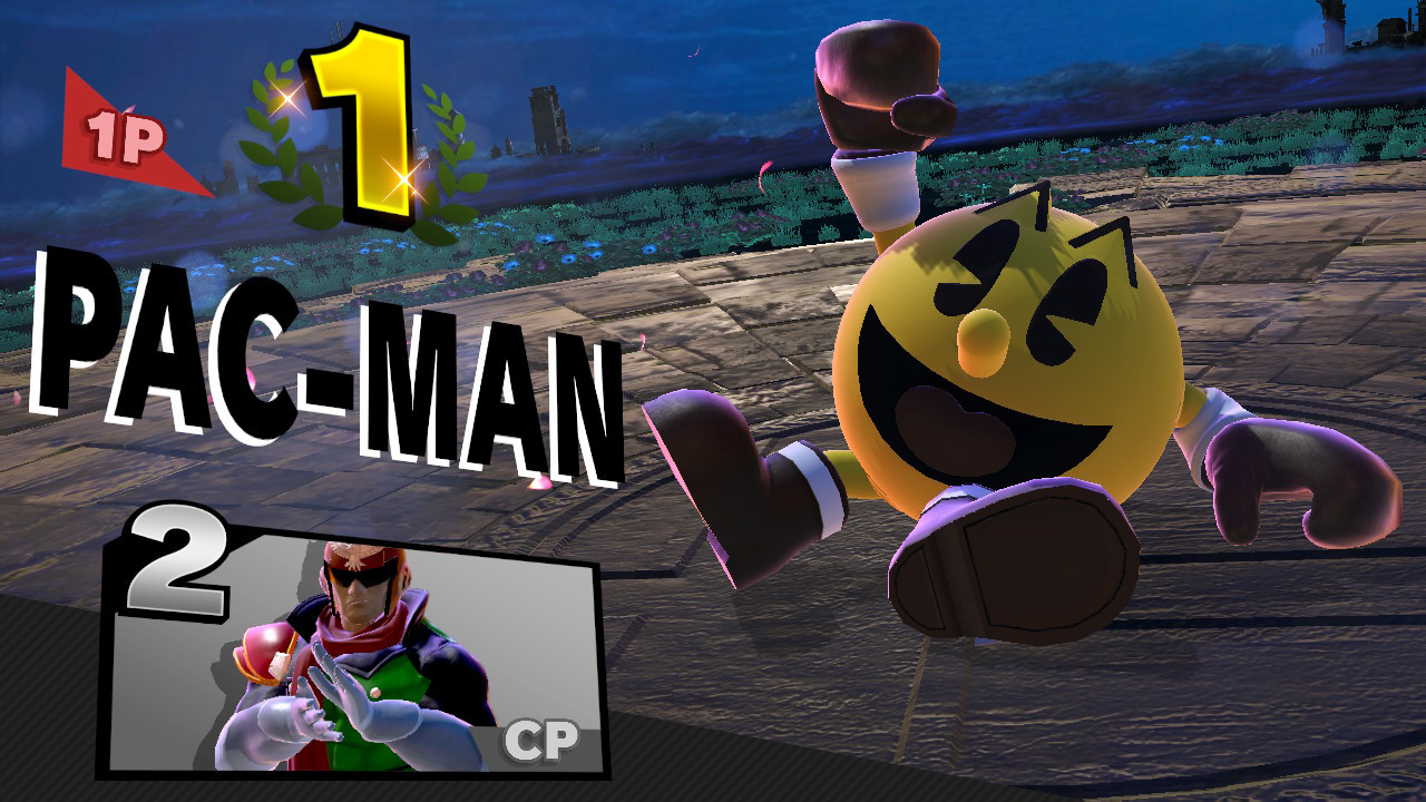 Black & White Pacman Mod for Super Smash Bros. Ultimate | SSBU Mods