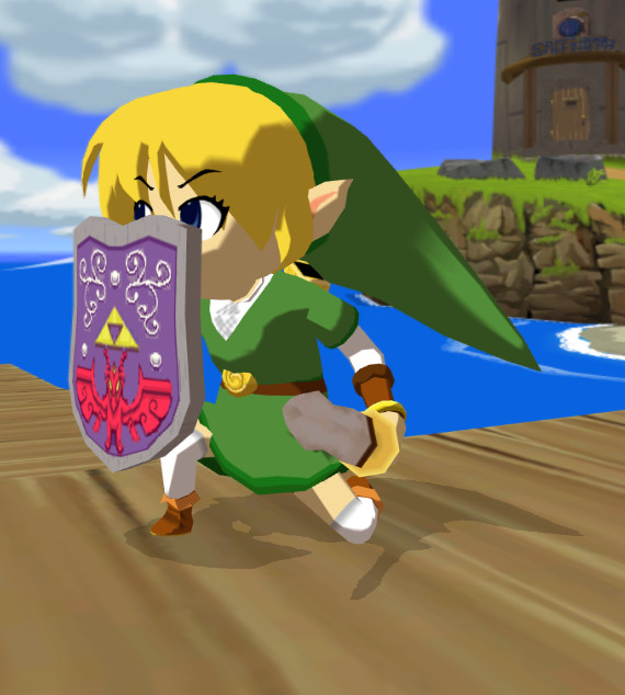 Linka! (Female Link) Mod for The Legend of Zelda: The Wind Waker | Wind ...