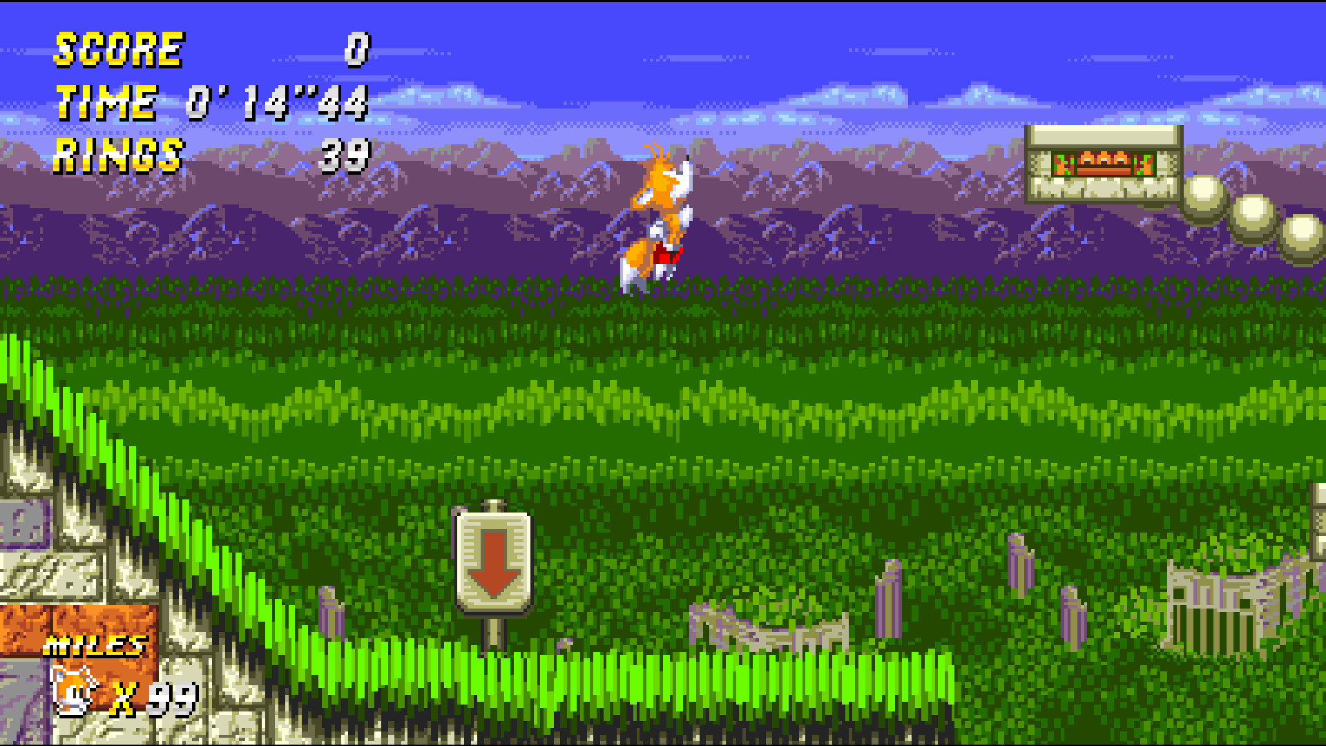 Sonic CD/Mania Styled Life Counters Mod for Sonic 3 A.I.R. | S3AIR Mods