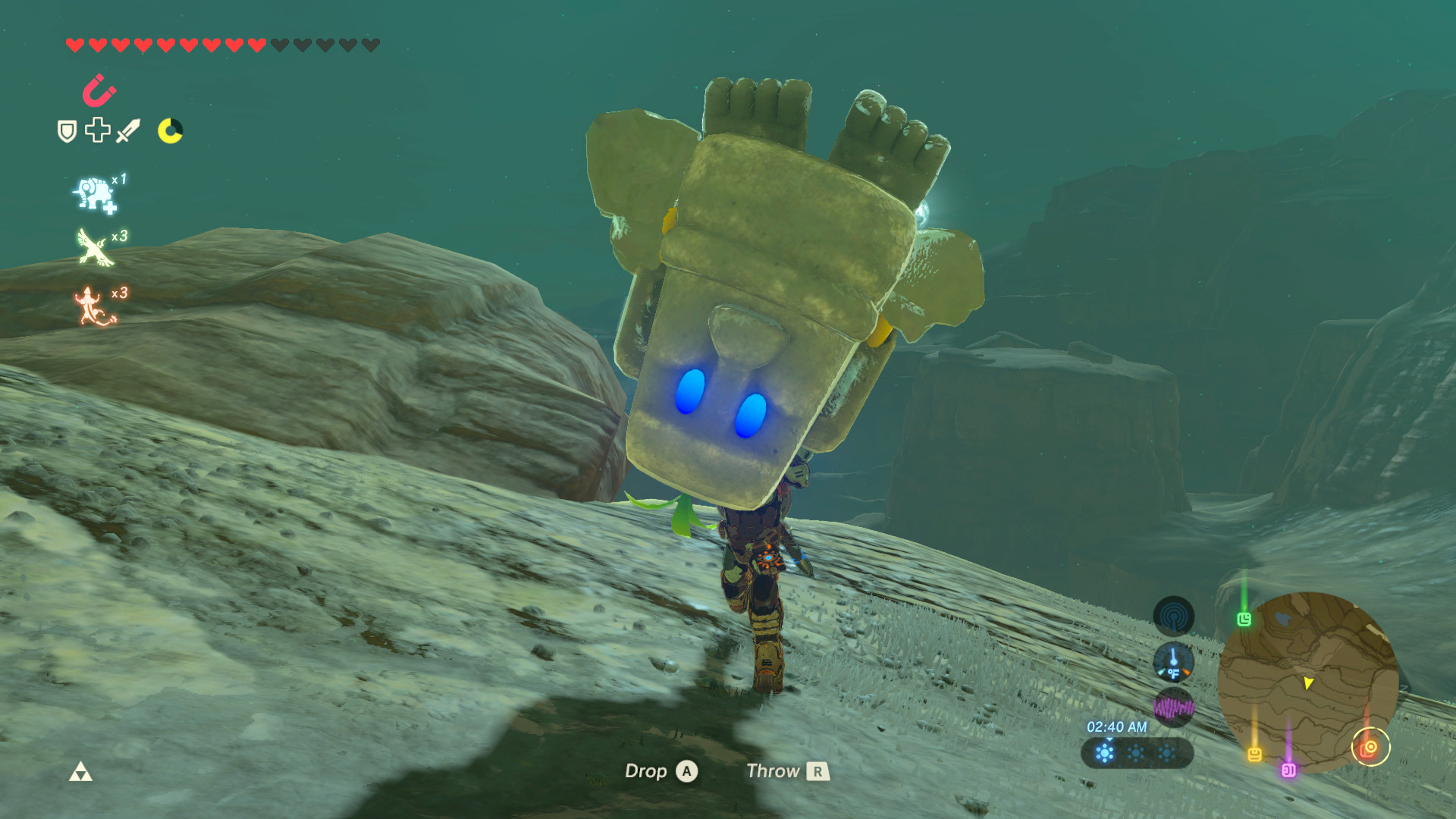 Moe-Eye from Mario Odyssey instead of Pebblits [The Legend of Zelda ...