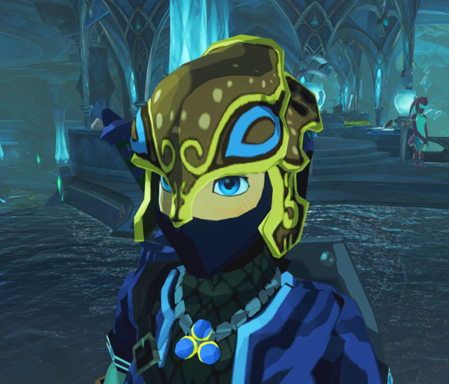 Cel-Shaded Twilight Zora Armor Mod for The Legend of Zelda: Breath of ...