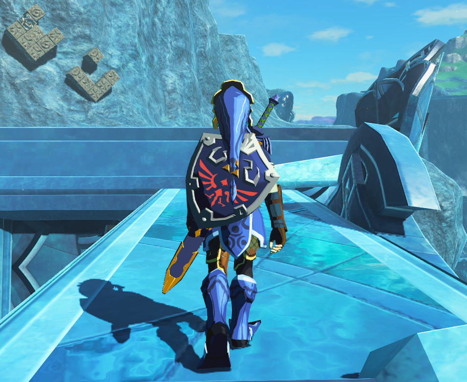 Cel-Shaded Twilight Zora Armor Mod for The Legend of Zelda: Breath of ...