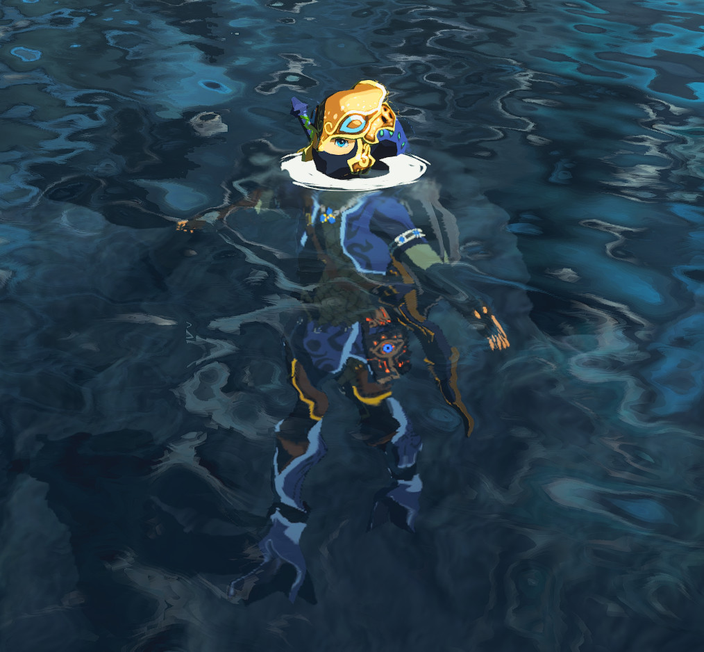 Cel-Shaded Twilight Zora Armor Mod for The Legend of Zelda: Breath of ...