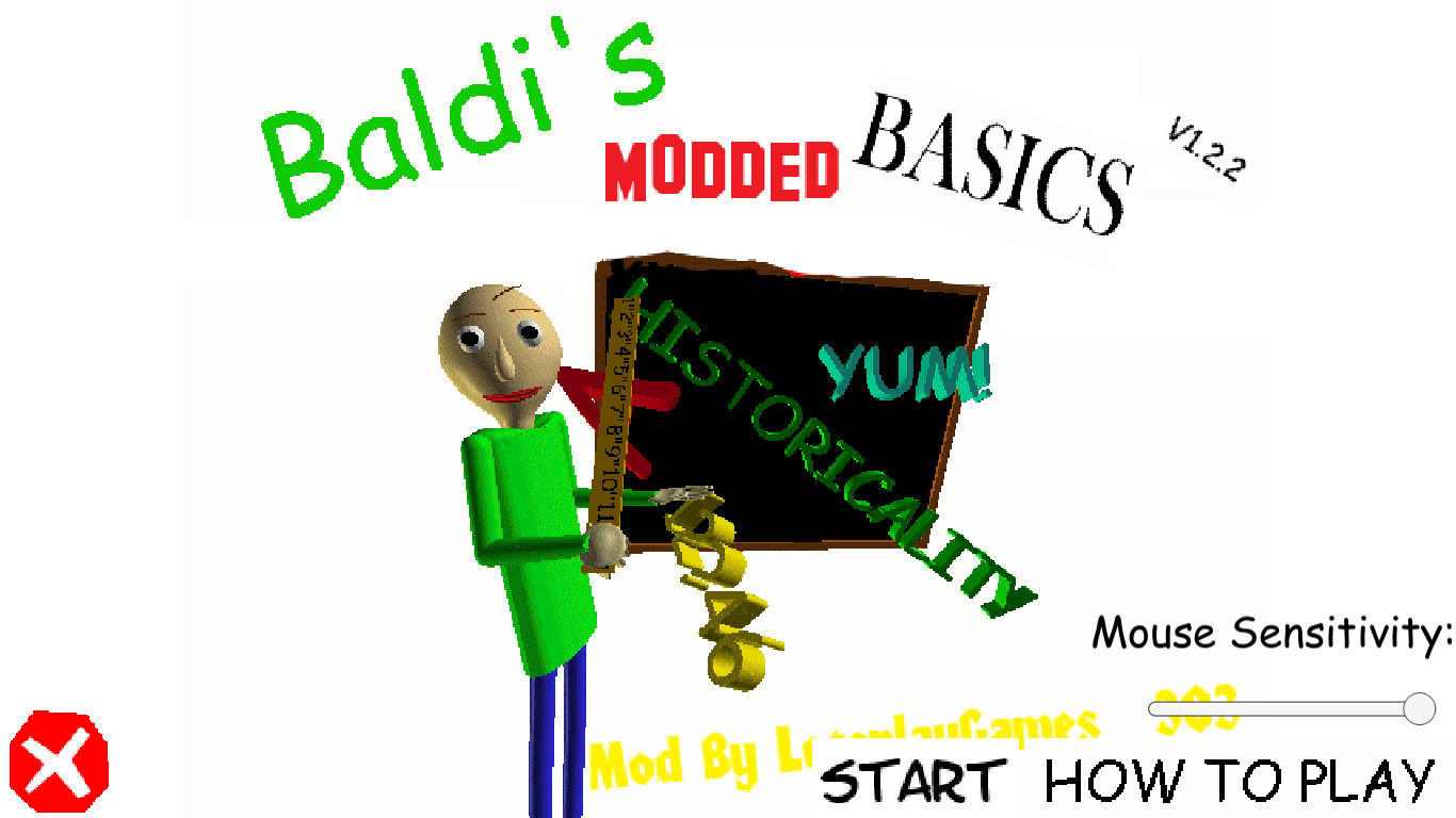 Baldi Modded Basics [Baldi's Basics] [Mods]