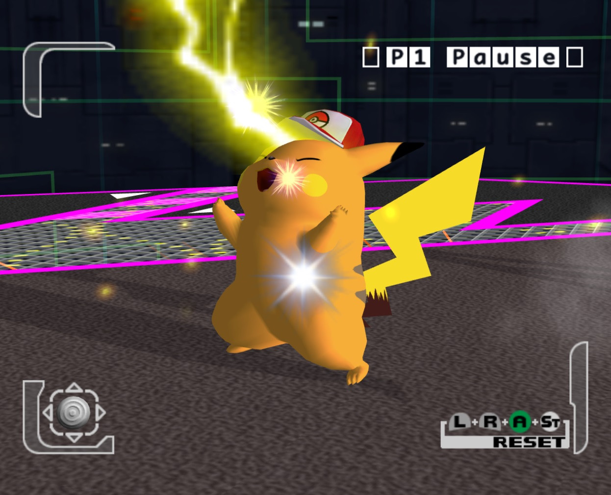 Hat Pika with Raichu colors [Super Smash Bros. Melee] [Mods]