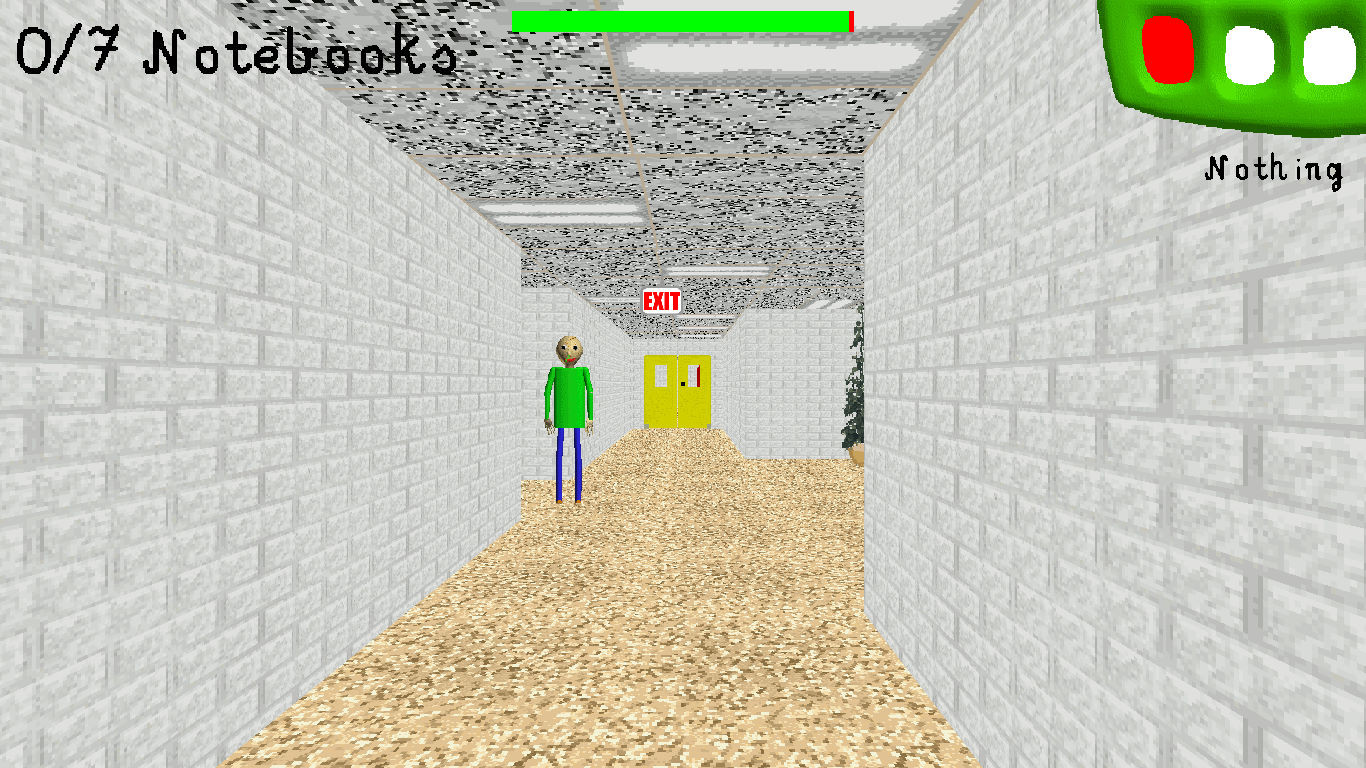 Baldi is Sick [Baldi's Basics] [Mods]