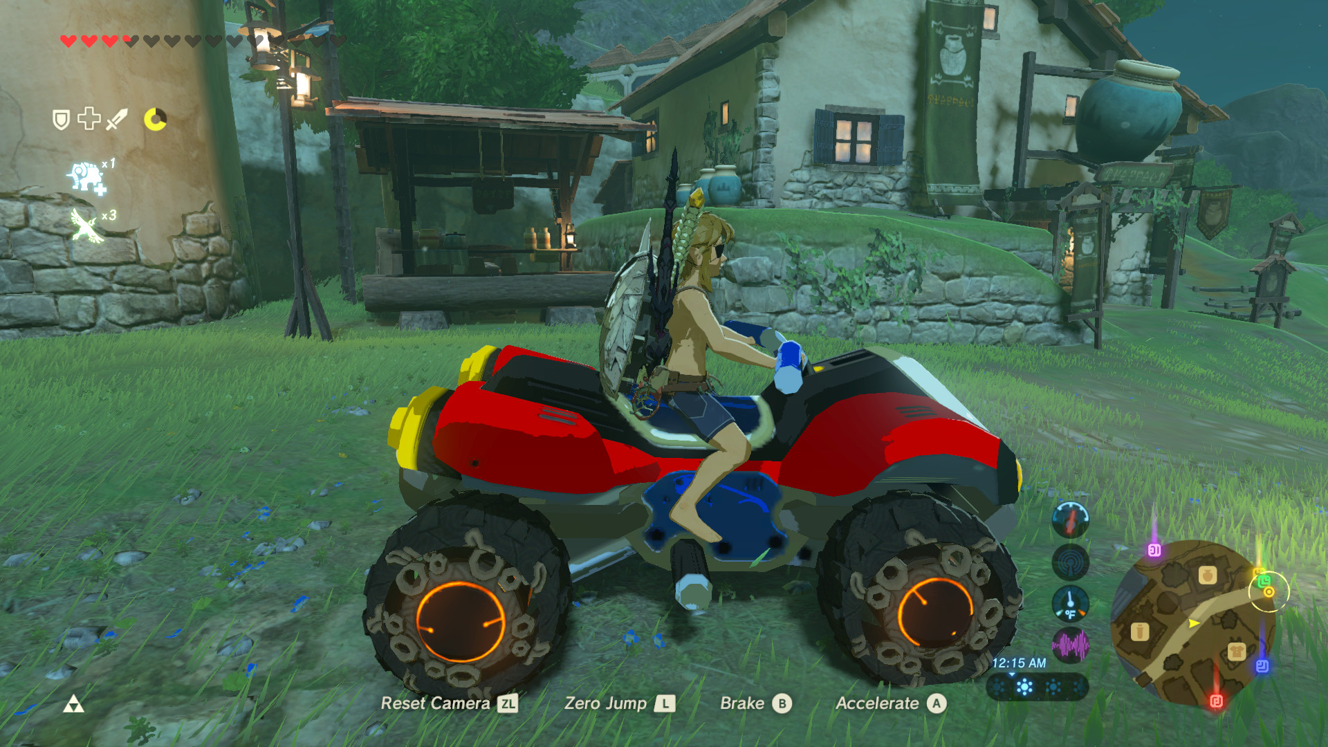 Mario Kart 8 Standard ATV Mod for The Legend of Zelda: Breath of the ...