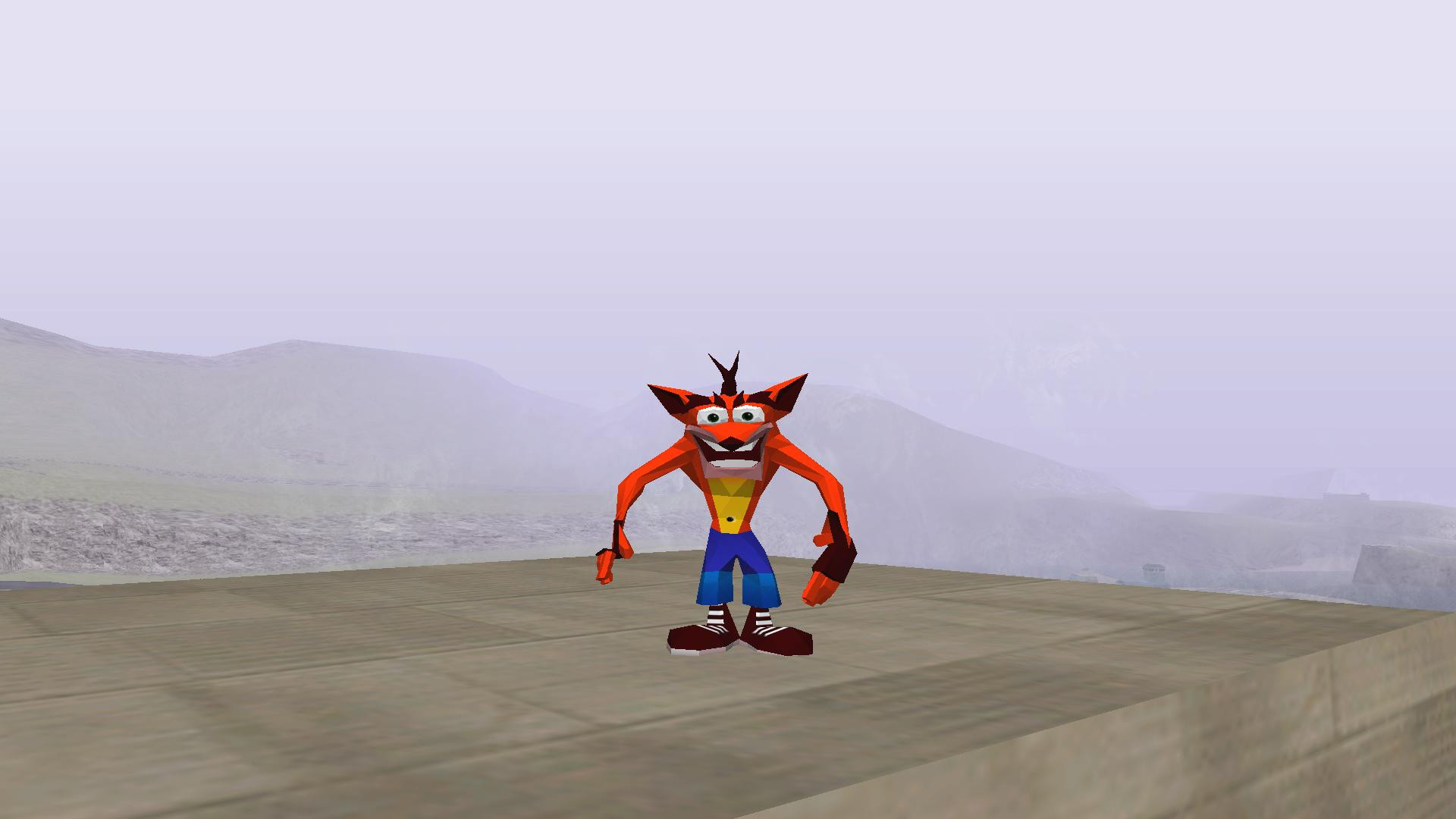 Crash Bandicoot (Retro) Mod for Grand Theft Auto: San Andreas | GTA:SA Mods