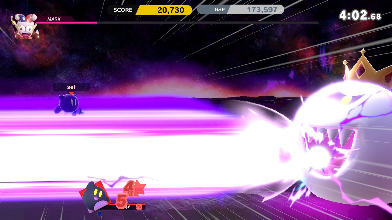 King Boo over Marx Mod for Super Smash Bros. Ultimate | SSBU Mods