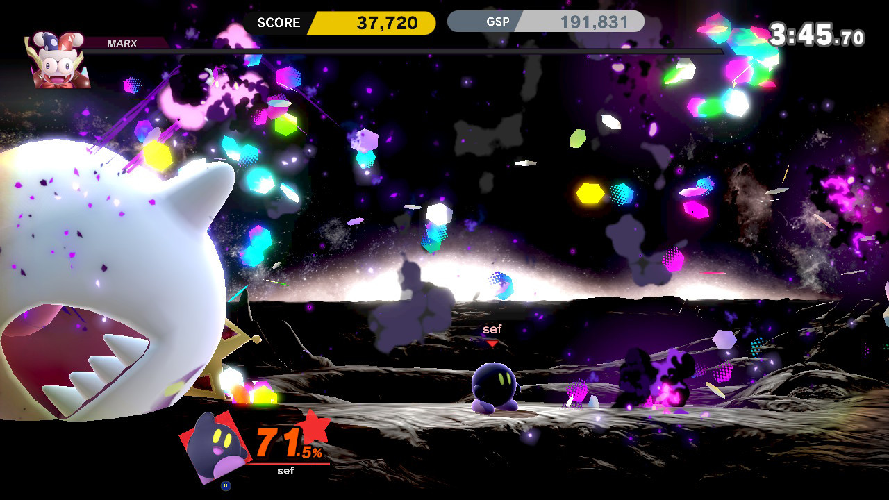 King Boo over Marx Mod for Super Smash Bros. Ultimate | SSBU Mods