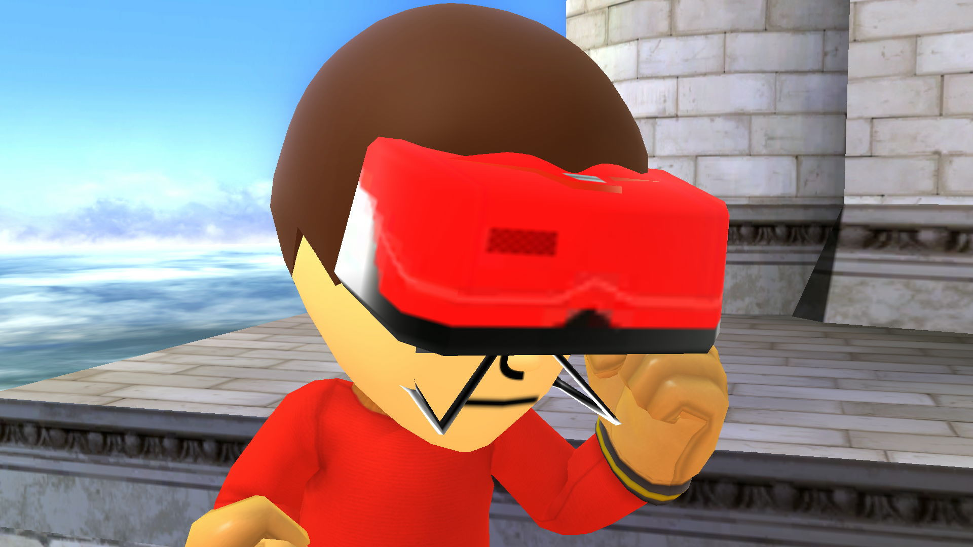 Virtual Boy Hat [Super Smash Bros. (Wii U)] [Mods]