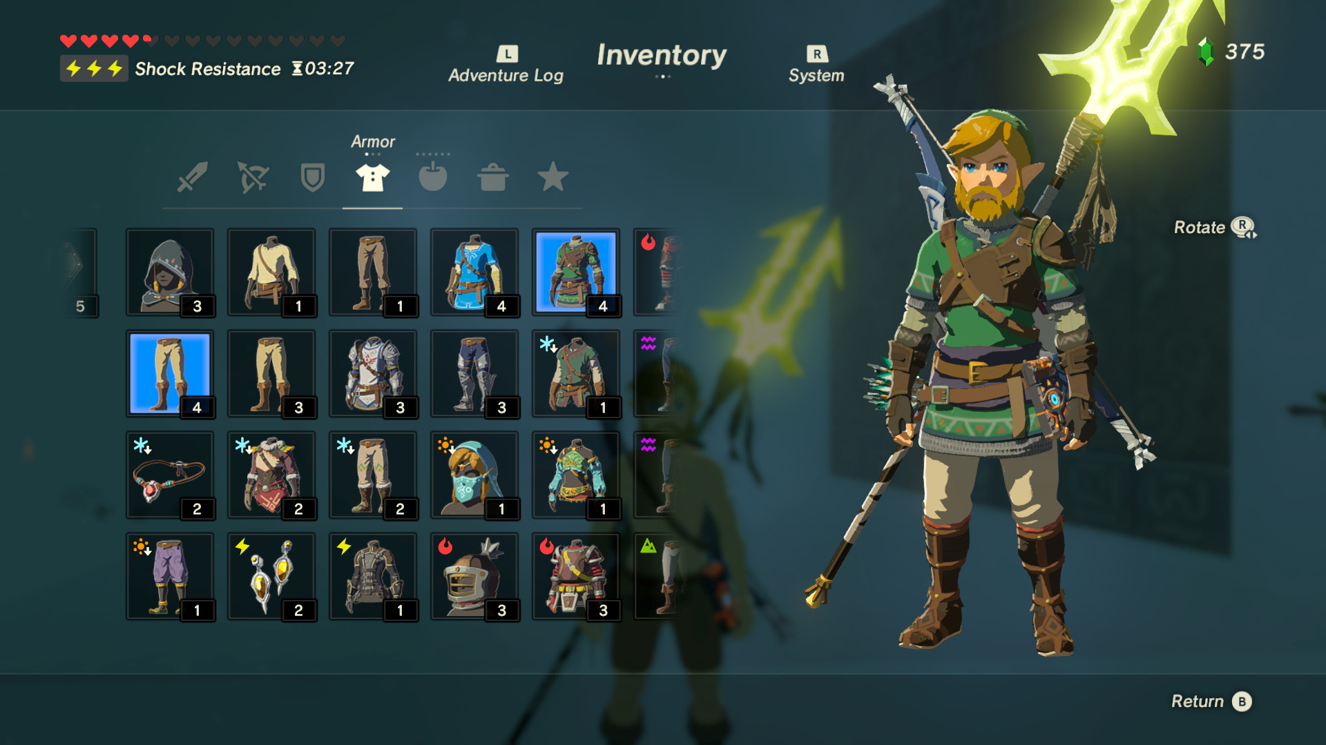 Bearded Link [The Legend of Zelda: Breath of the Wild (WiiU)] [Mods]