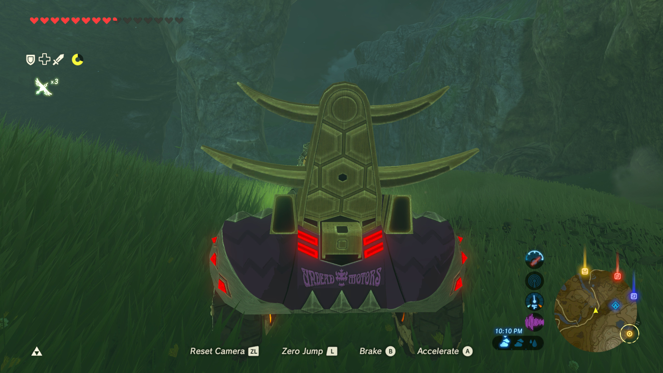 Bone Rattler from Mario Kart 8 Mod for The Legend of Zelda: Breath of ...