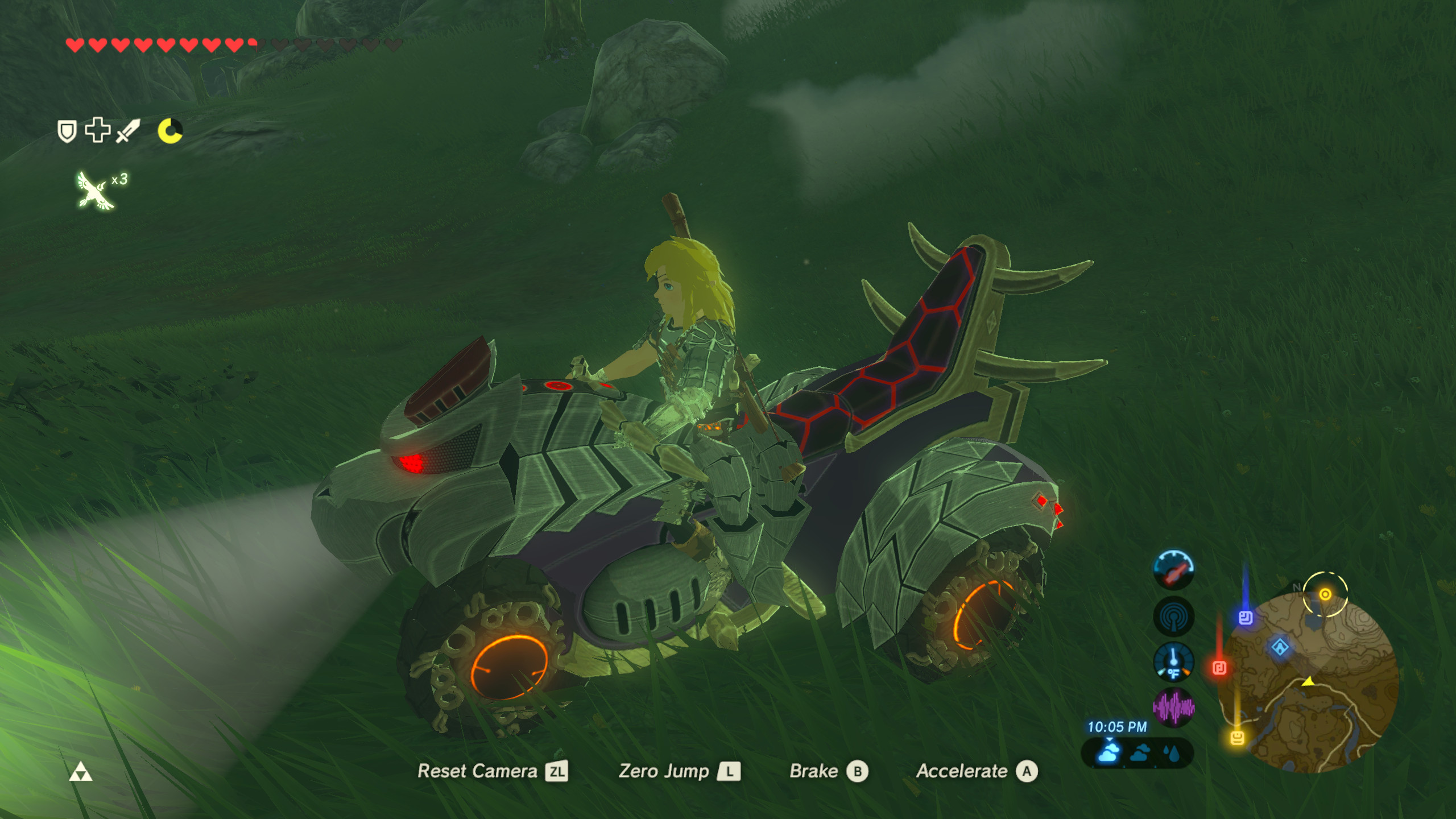 Bone Rattler from Mario Kart 8 Mod for The Legend of Zelda: Breath of ...