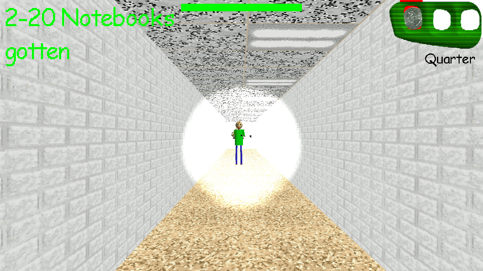 Baldi in the 20 notebook run!!! Mod for Baldi's Basics | Baldi Mods
