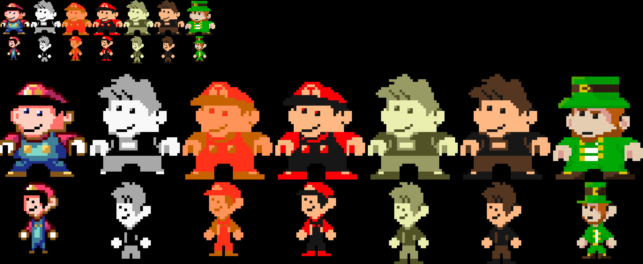 Terminal Montage as Mark | Skin Ideas [Mario Royale] [Mods]