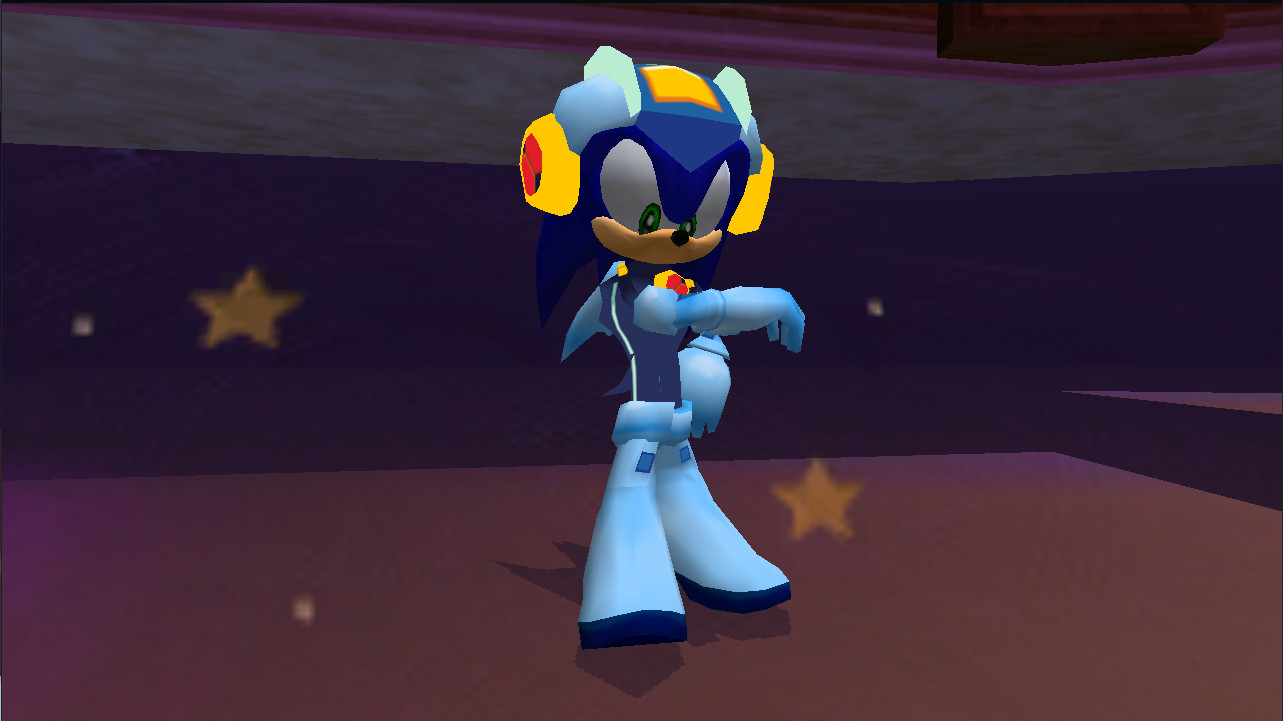 Megaman.Exe skin for Sonic Mod for Sonic Adventure 2 | SA2 Mods