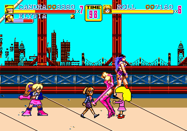 Streets of Rage 2: Girls' Paradise Mod for Streets of Rage 2 | SoR2 Mods